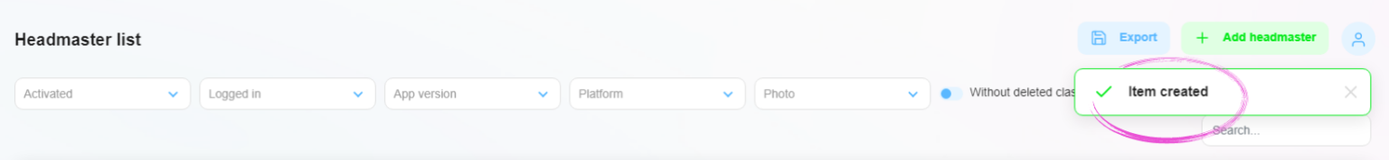 How to create a principal profile in Twigsee? - Knowledge Twigsee